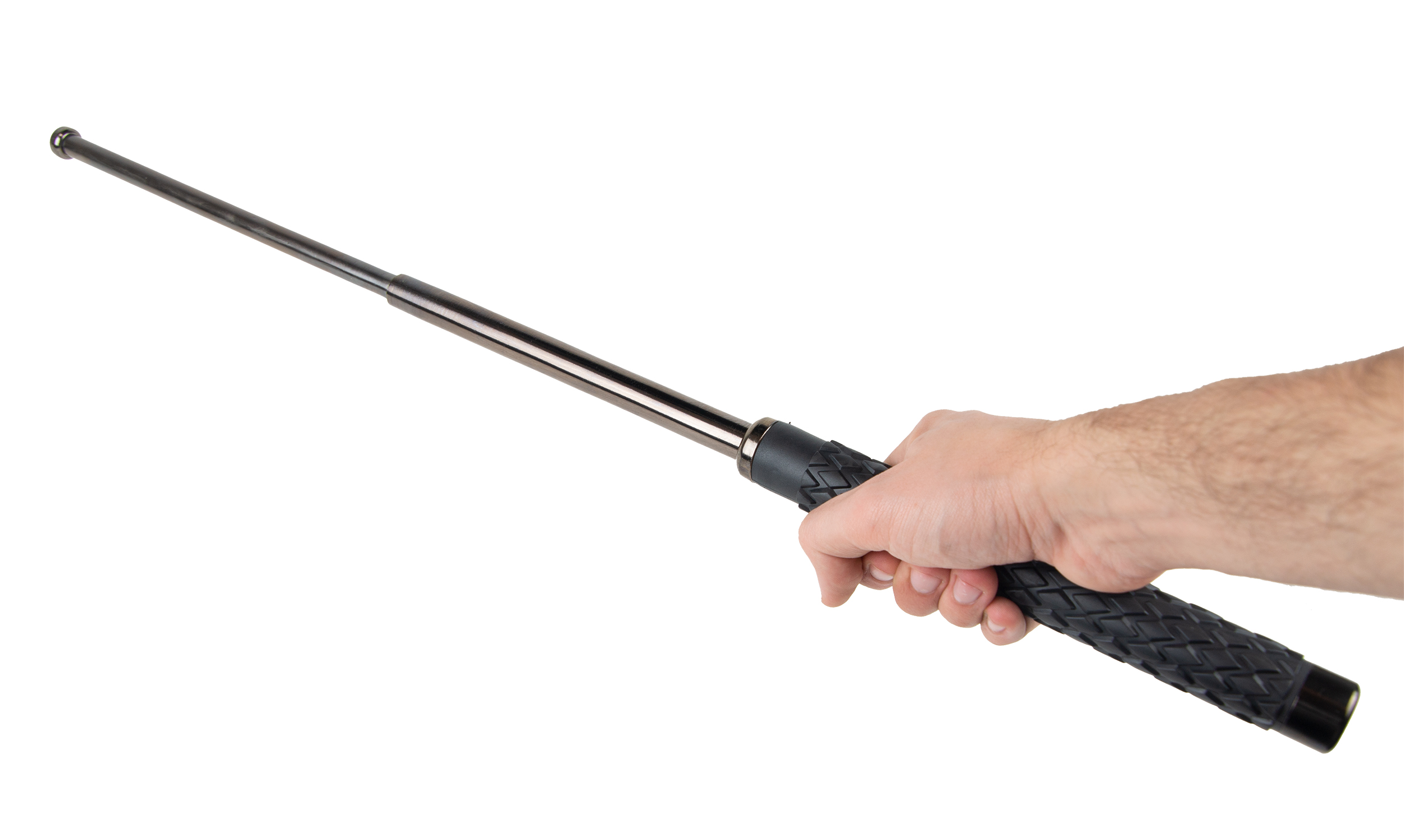 Police Force Tactical Automatic Expandable Steel Baton 16'', 41% OFF