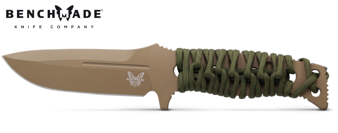 Benchmade Fixed Blade Knife Benchmade Hidden Canyon Hunter, Wood