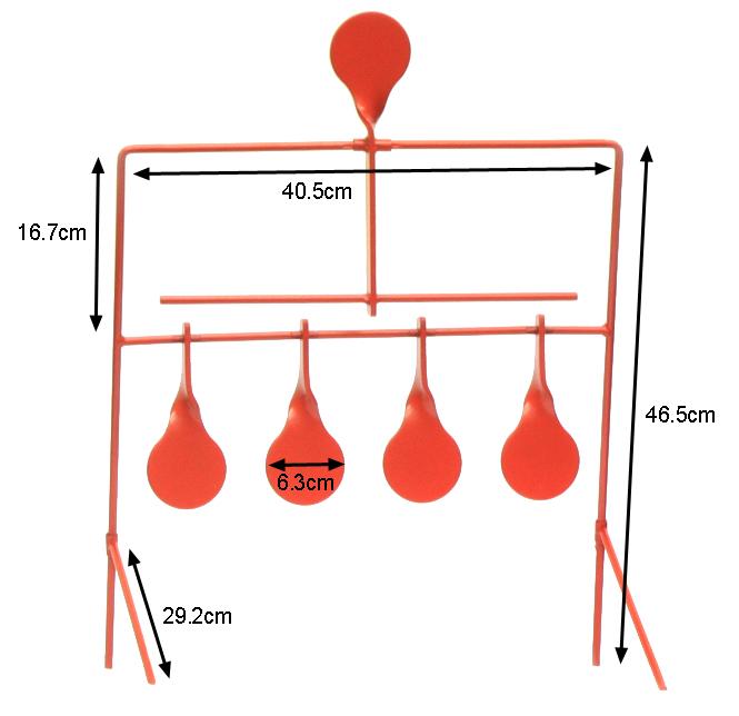 Outdoor Outfitters .22cal Swing Target NZ - Metal Targets by Gun City