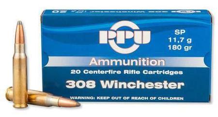 PPU Prvi Partizan 308 180gr Soft Point NZ - 308 Winchester by Gun City