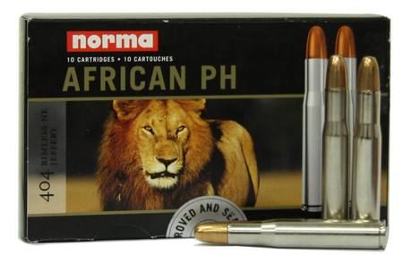 Norma 404 Jeffery African PH 450gr FMJ Woodleigh 10 Rounds NZ - Misc ...