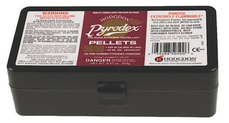 Hodgdon Pyrodex Pellets .50CAL 50GR 100x Pack NZ - Powder by Gun City