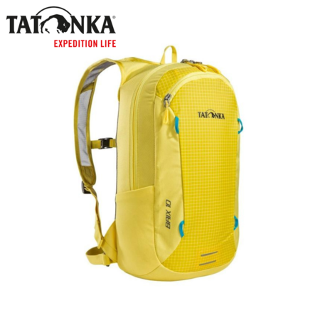 Tatonka Baix Bike Backpack 10 Litre Yellow/Grey NZ - Backpacks by Gun City