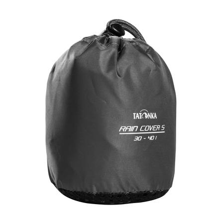 Tatonka Backpack Rain Cover 30-40L Black NZ - Backpacks by Gun City