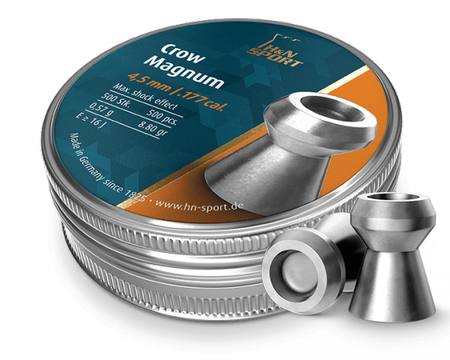 H&N .177 Crow Magnum Pellets | 500 Round Tin NZ - 177 Cal Pellets by ...