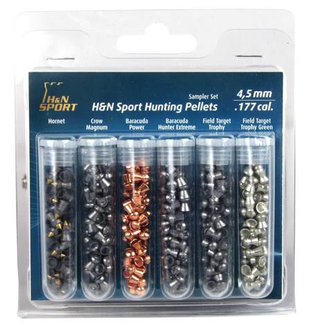 H&N .177 Sampler Hunting Pellets | 6 Different Pellets NZ - 177 Cal ...
