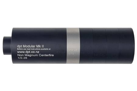 DPT .22 Cal Centrefire Muzzle Forward Stainless Silencer: 1/2x28 NZ ...