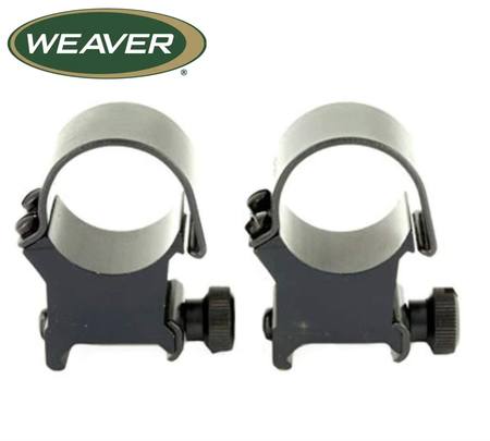 Weaver 1" Quick Detach X-High Matte Black Weaver Style Rings NZ - Rings ...