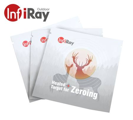 InfiRay 6 cm Heated Zeroing Targets | 3 Pack NZ - Thermal Accessories ...