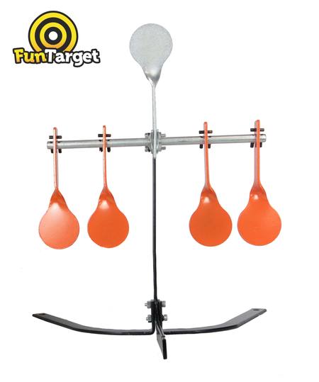 Fun Target Heavy Duty 5 Rimfire Swing Target (Boxless) NZ - Metal ...