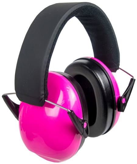 Barricade Junior Ear Muffs: Pink NZ - Ear Protection by Gun City