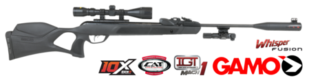 .177 Gamo Swarm Magnum Gen 2 Gas Piston Air Rifle 1650fps with Green ...