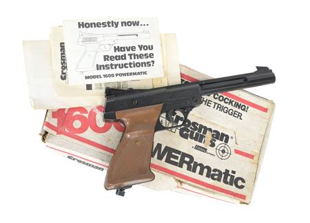 Crosman 1600 Powermatic C02 Air Pistol BB NZ - Air Pistols by Gun City