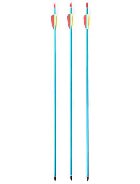 Mankung Blue Alloy Arrows 30" 3 Pack NZ - Arrows & Bolts by Gun City