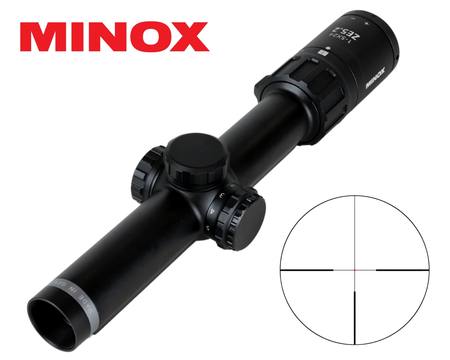 Minox ZE 5.2 1-5x24 Scope Dovetail Rail #4 German Illuminated Reticle ...