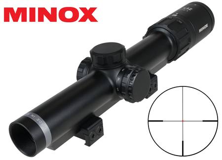 Minox ZE 5.2 1-5x24 Scope Picatinny #4 German Illuminated Reticle ...