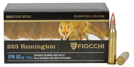 Fiocchi 223 Hunting 60gr V-Max Polymer Tip NZ - 223 Remington by Gun City