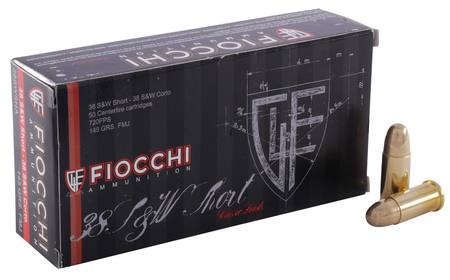 Fiocchi 38 S&W Short Shooting Dynamics 145gr FMJ 50 Rounds NZ - Misc ...