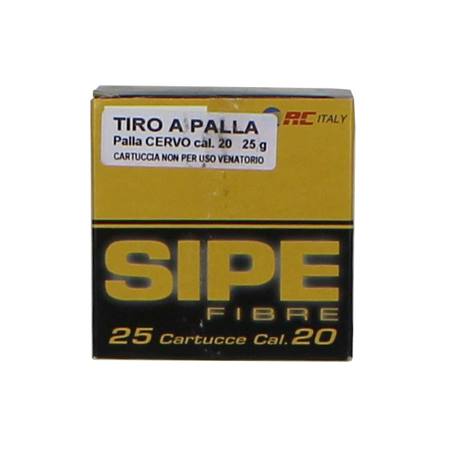 RC Italy 20ga Slug 25gr 70mm Sipe Fibre *25 Rounds NZ - 20ga by Gun City