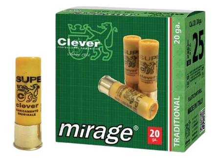 Clever Mirage 20ga Lead #9 24gr | 25 Round NZ - 12ga by Gun City