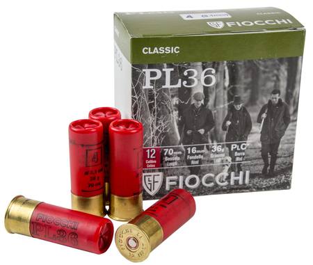 Fiocchi 12ga #4 36gr 70mm Classic PL36 *25 Rounds NZ - 12ga by Gun City