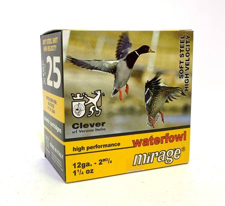 Clever Mirage 12ga #2 35gr 70mm Soft Steel | 25 Rounds NZ - 12ga by Gun ...