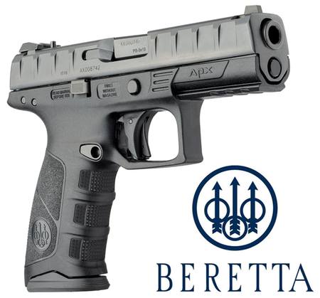 9mm Beretta APX: Striker-Fired - Black NZ - 9mm Pistol by Gun City