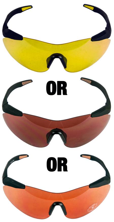 Beretta Shooting Glasses: Choose Colour - Yellow, Red or Orange NZ ...