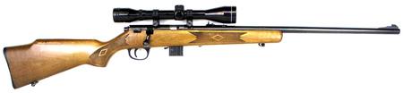 22 Mag Marlin Model 25 Blued Wood with Scope NZ - Bolt Action by Gun City